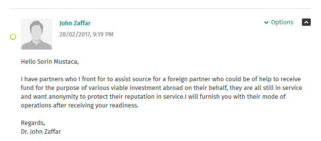 I received the first “nigerian scam” on XING – Sorin Mustaca on ...